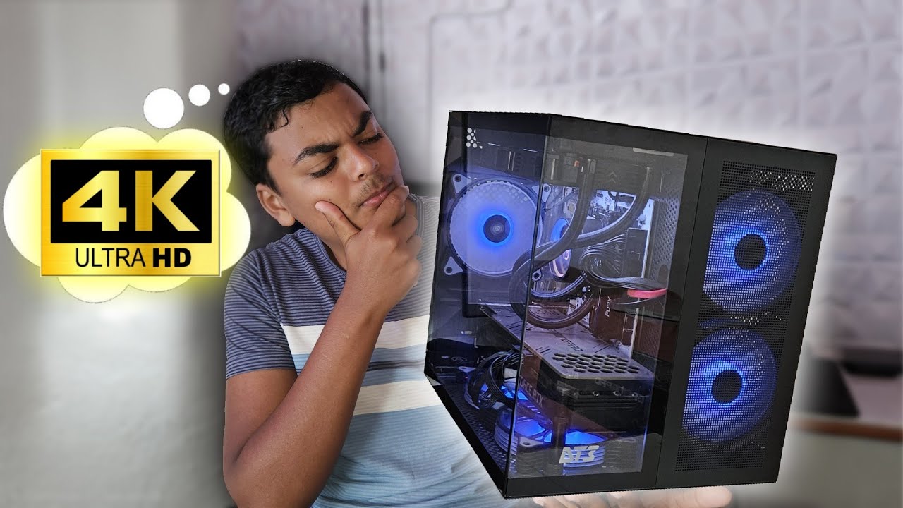 RODEI JOGOS EM 4K NO MEU PC GAMER DE R$3600! (Surpreendeu?) - YouTube