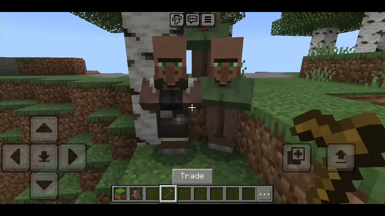 Minecraft But..... I Talk At Villager - YouTube
