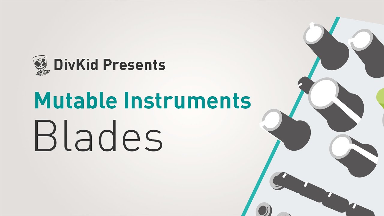 Mutable Instruments BLADES // Eurorack dual/stereo multimode filter ...