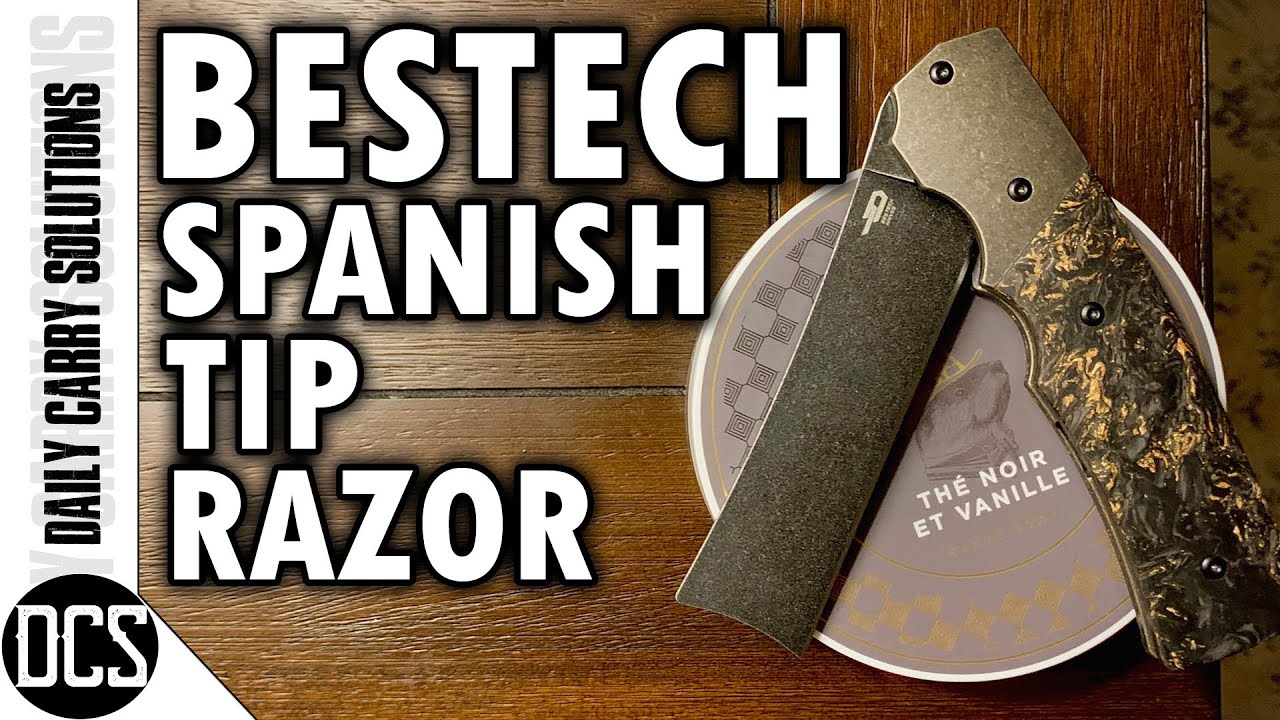 Bestech Spanish Tip Razor - A Wet Shaver's Ideal EDC (Jason Clark ...