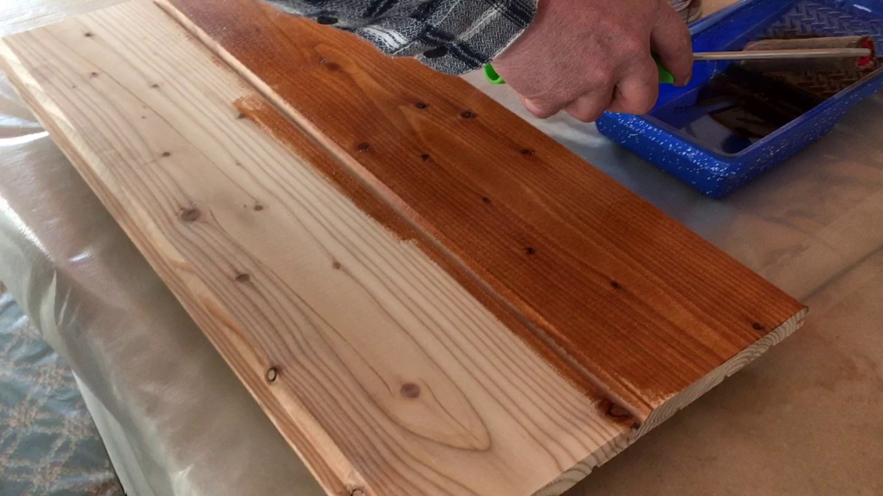 Osmo Ochranná olejová lazura modřín 702 - YouTube