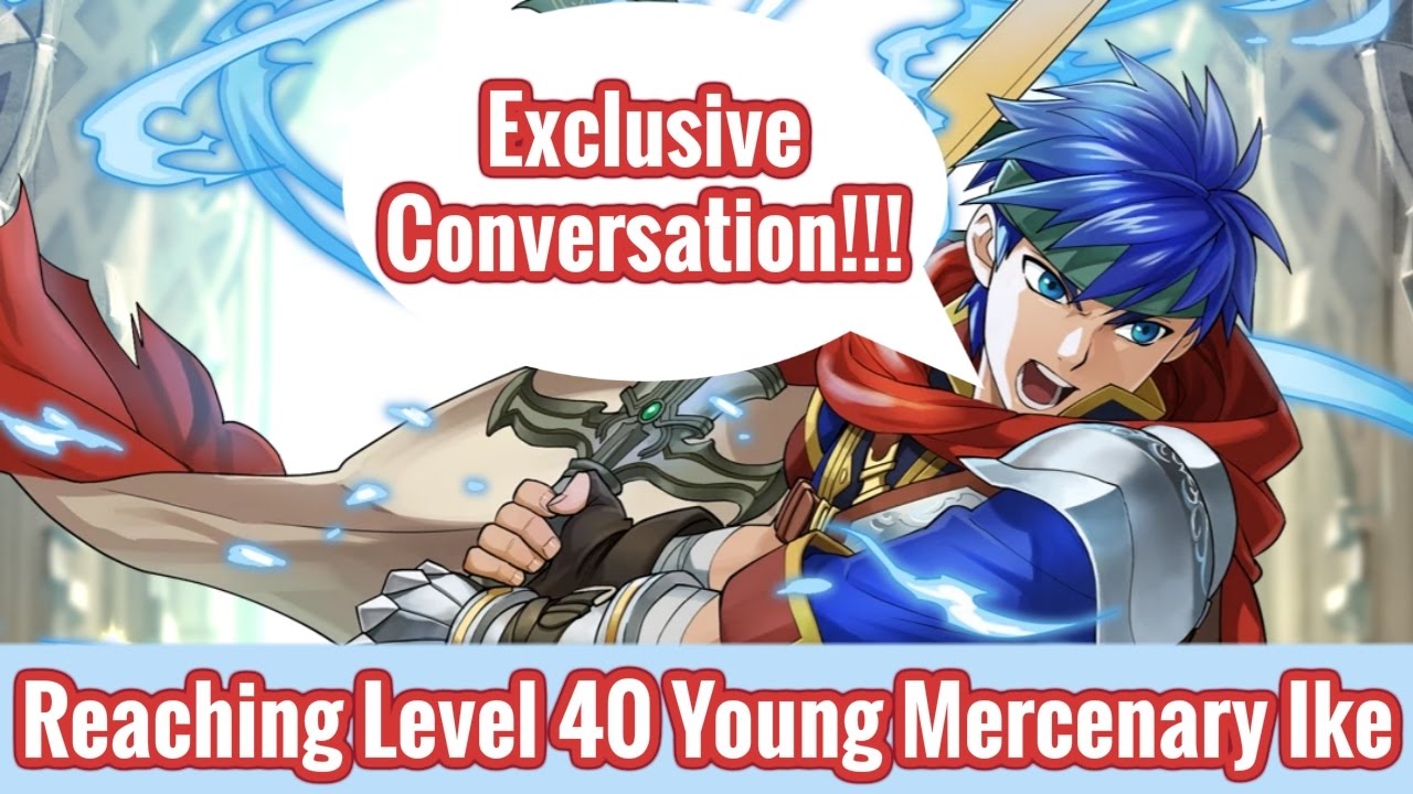 Fire Emblem Heroes: Exclusive Conversation with Young Mercenary Ike (HD ...
