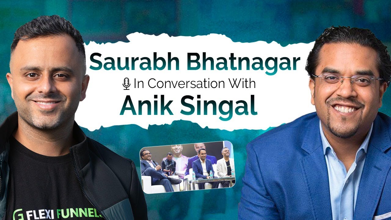 Saurabh Bhatnagar In Conversation With Anik Singal - YouTube