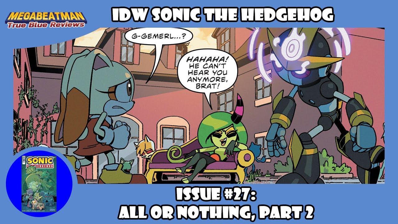 IDW Sonic The Hedgehog #27 | A Comic Review by Megabeatman - YouTube