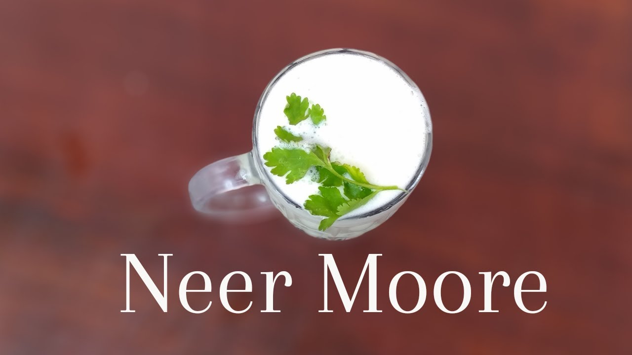 Neer moore | Spiced buttermilk in tamil | Subhasree samayalarai - YouTube