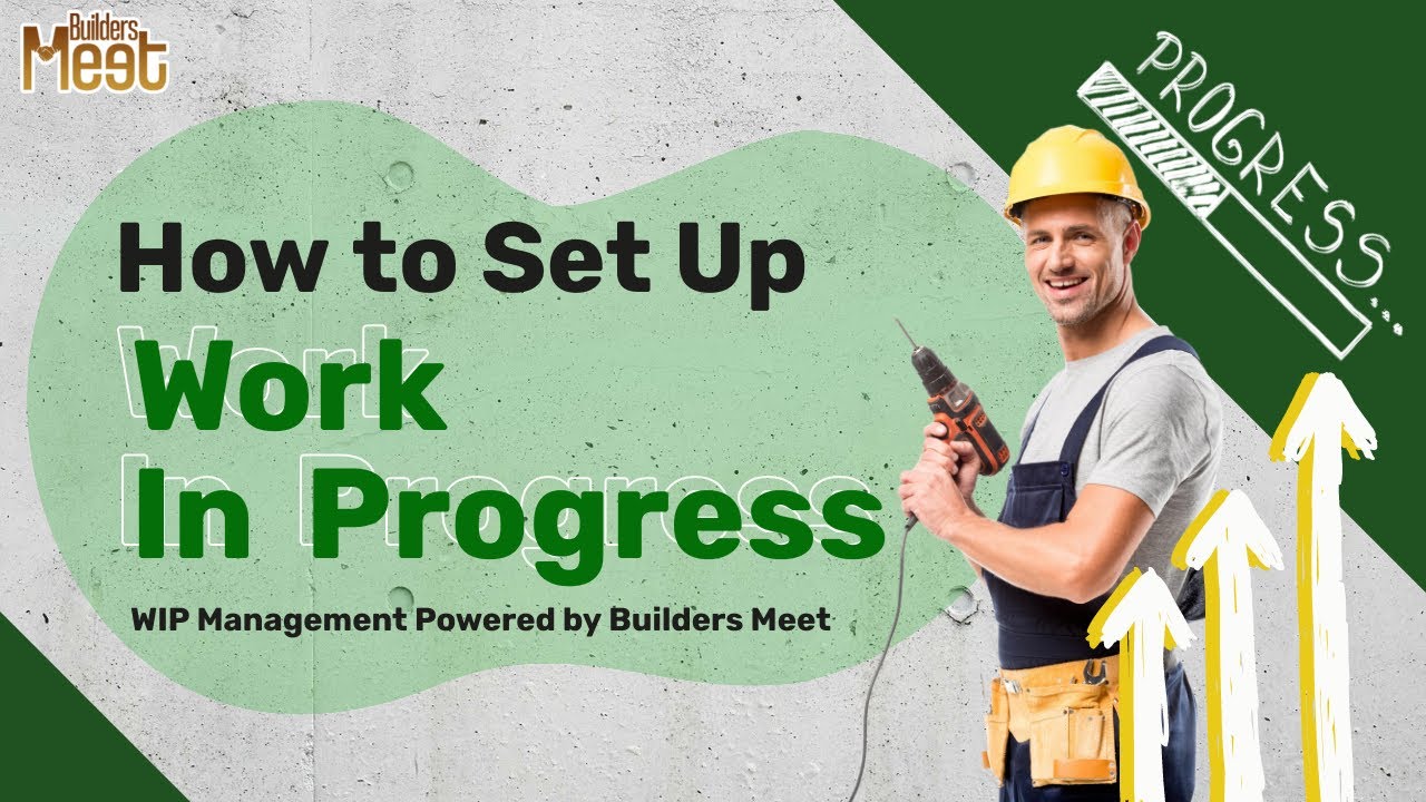 How to use WIP Management on Builders Meet? - YouTube
