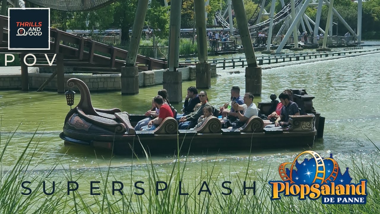 SuperSplash at Plopsaland De Panne - On Ride POV - YouTube