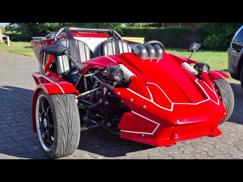 ZTR Roadster Trike DRIFT Honda CB500 58PS