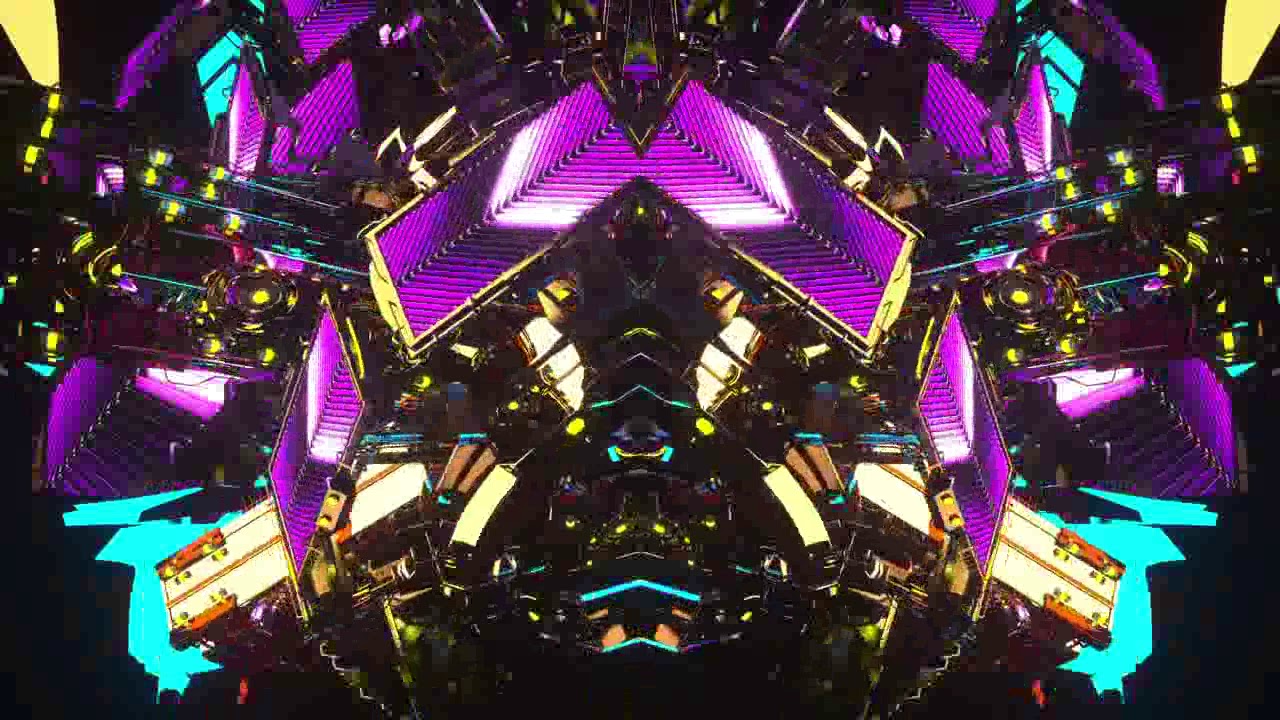 Free HD VJ Loop Animation Retro VJ abstract multicolored animated - YouTube