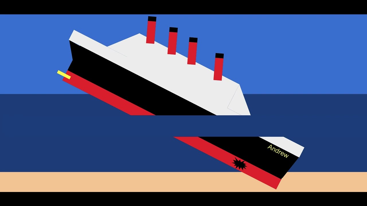 sinking of the RMS Andrew - YouTube