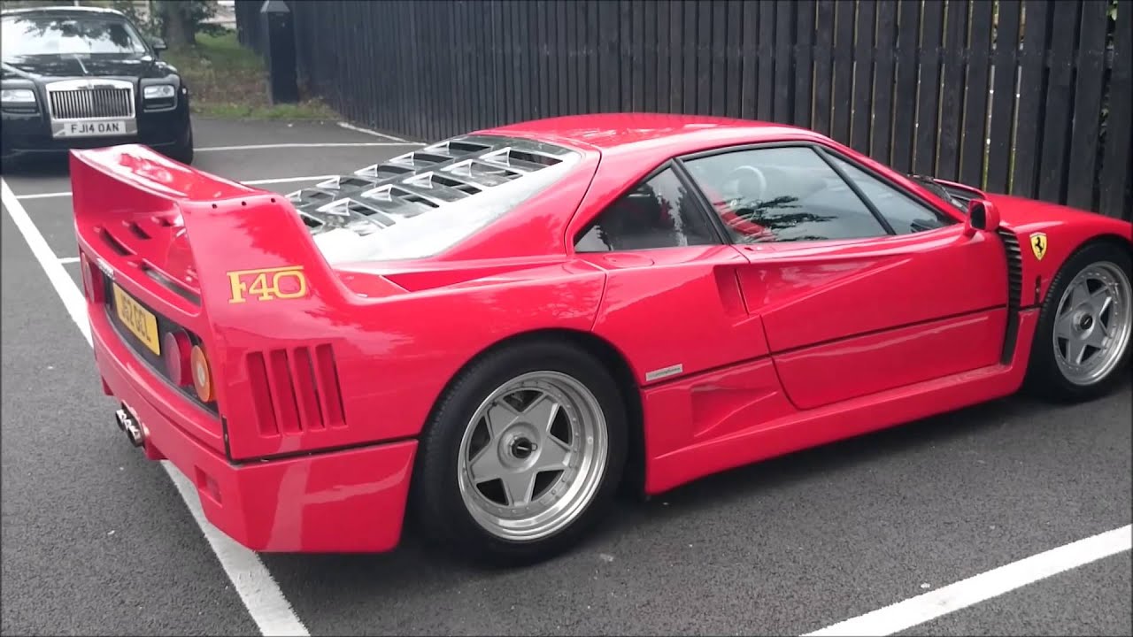 Ferrari F40 Maranello Ferrari Egham - YouTube