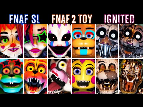 FNAF Ultimate Custom Mods Part 21/1987 (feat. Glamrocks)