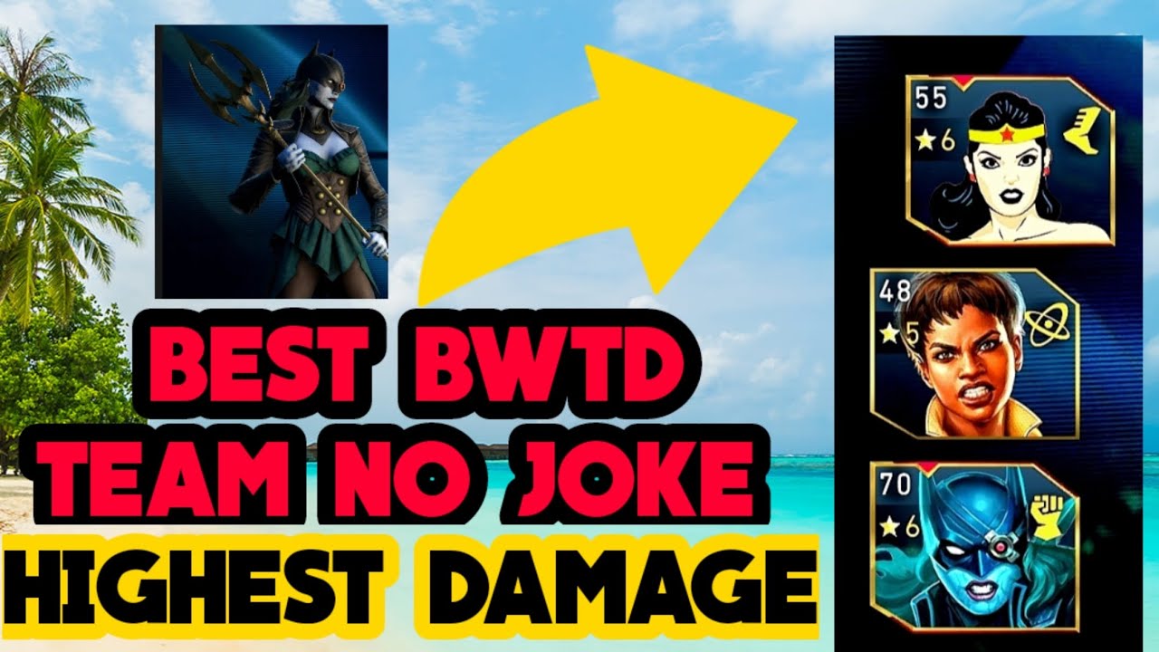 How To Get Super Hero BWTD Highest Damage #injustice2mobile - YouTube