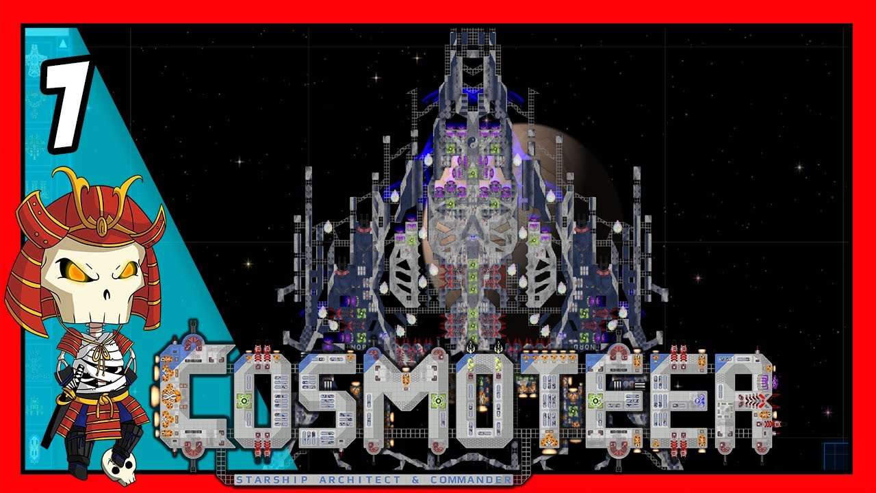 COSMOTEER MODDED GAMEPLAY | 7 | Internal Construction Mechanics | Let's ...