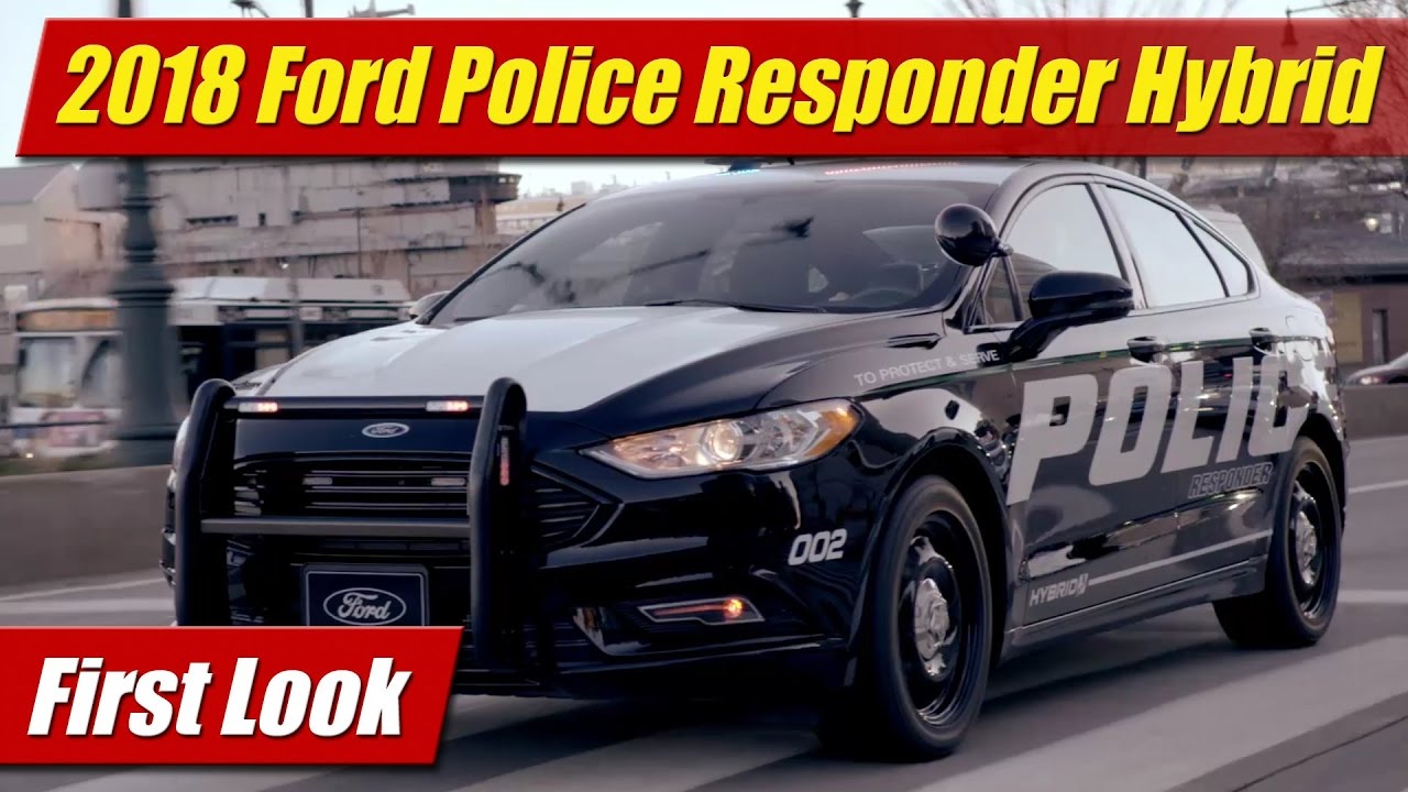 Ford Police Responder Hybrid: First Look - YouTube