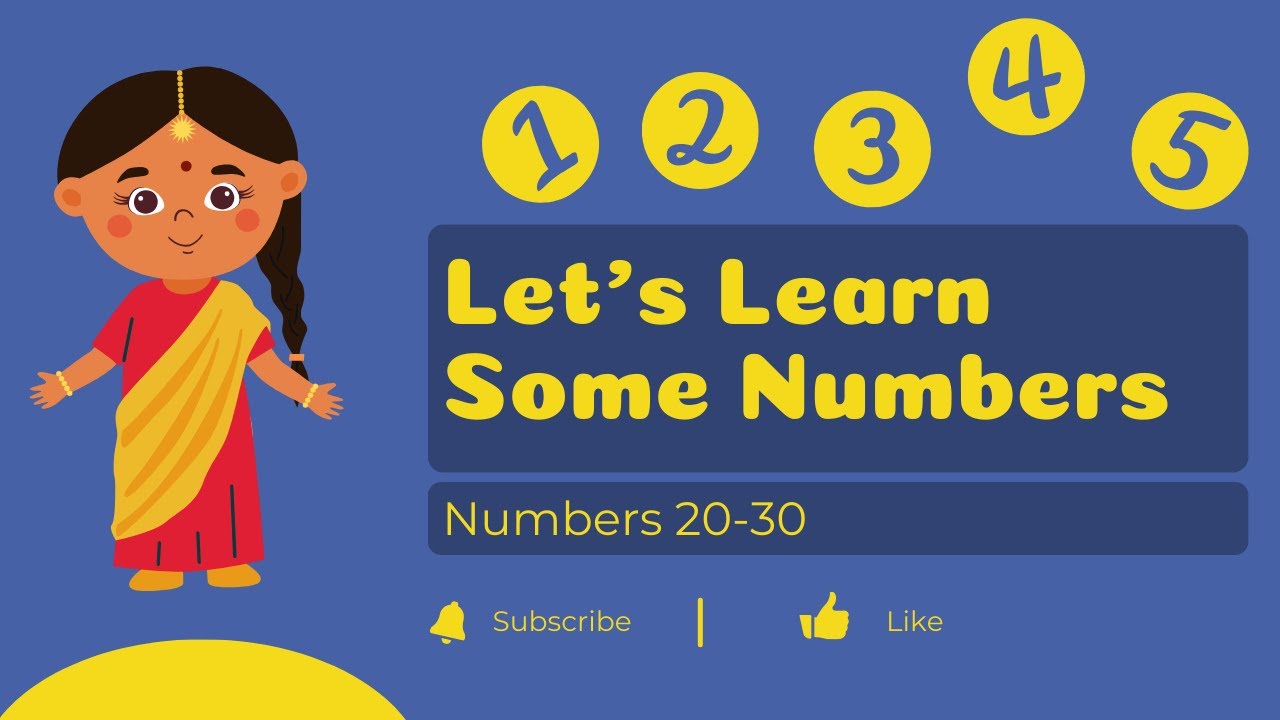 Let’s Count from 20 to 30! | Fun Counting for Kids - YouTube