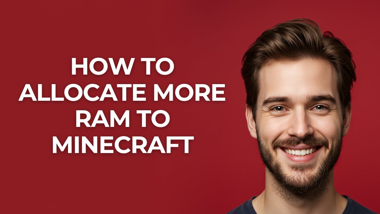 How To Allocate More Ram To Minecraft - GUIDE! - YouTube