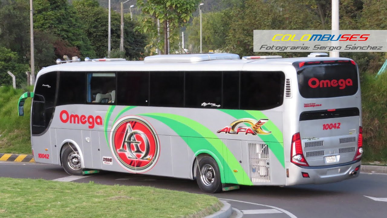 BUSES de Omega Terminal satélite del norte Bogotá DC - YouTube