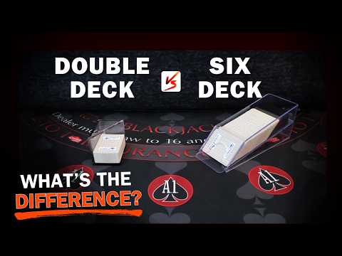 Double Deck vs 6 Deck Blackjack — Basic Strategy Difference & Which Is Better?