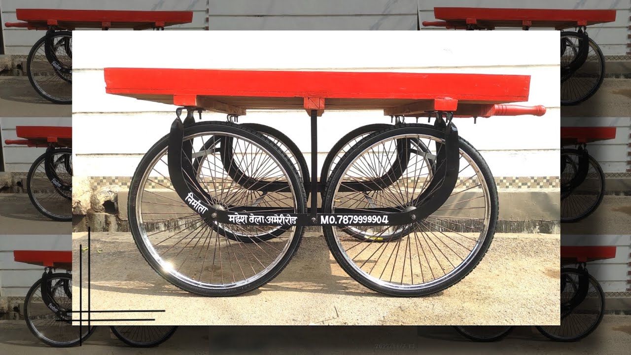 Thela gadi | Sabji Thela,Food Cart, Food Stall | Manufacturing By Nand ...