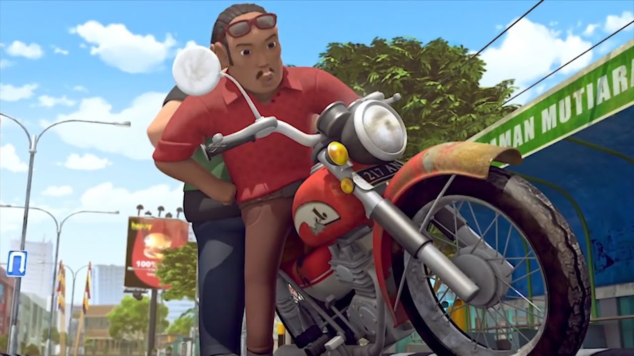 Adit & Sopo Jarwo | Jalan-jalan Naik Motor ke Kota Bersama Bang Jarwo ...