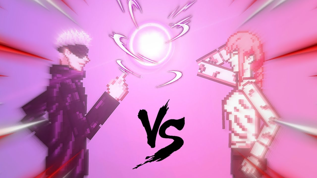 GOJO vs MAKIMA | Melon Playground - YouTube