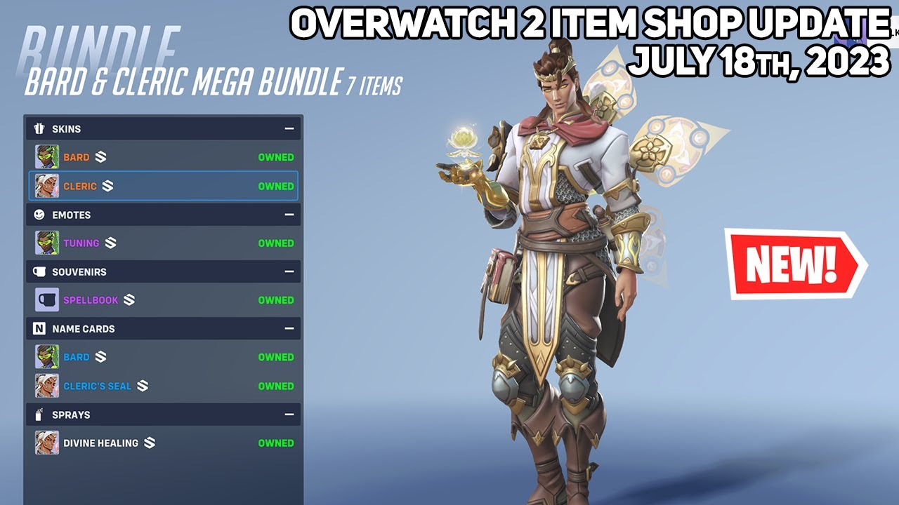 *NEW* LIFEWEAVER & LUCIO SKINS! Overwatch 2 Item Shop Update [July 18th ...