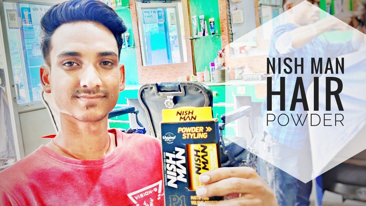 NISH MAN HAIR VOLUME POWDER...🤟🤟How to apply own hair for beautiful ...