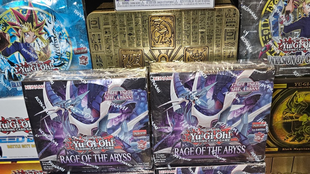 Opening Rage of the Abyss box - YouTube