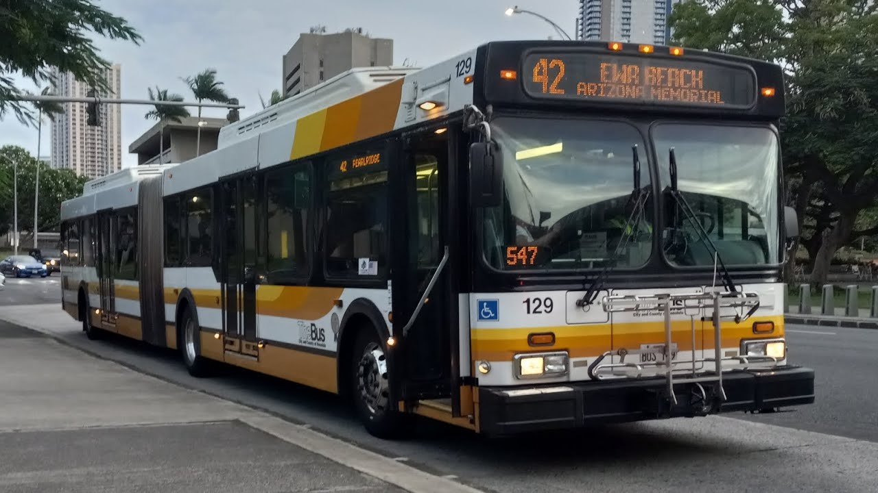 TheBus Honolulu (HI) Route 42 Ewa Beach via AZ Mem Bus 129 [2003 New ...