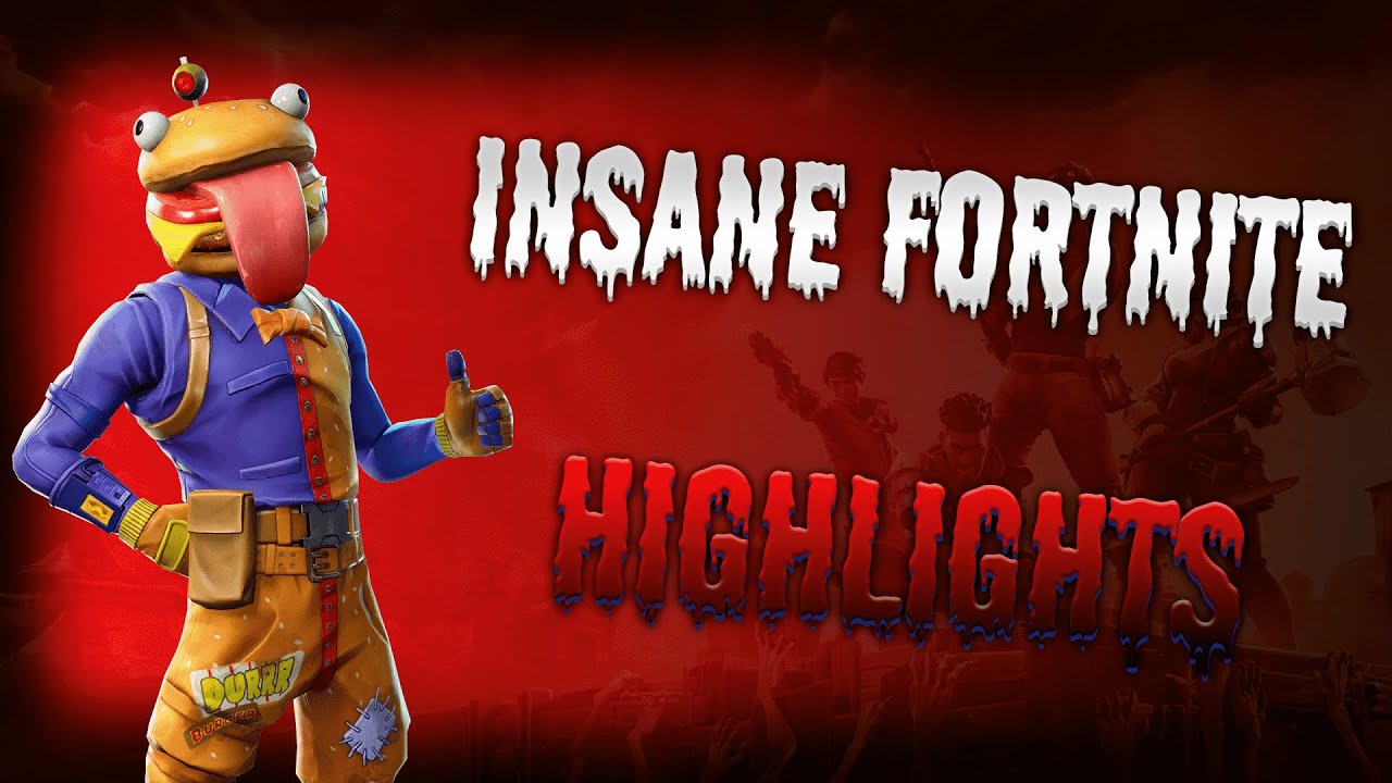 *Insane* Fortnite Highlights - YouTube
