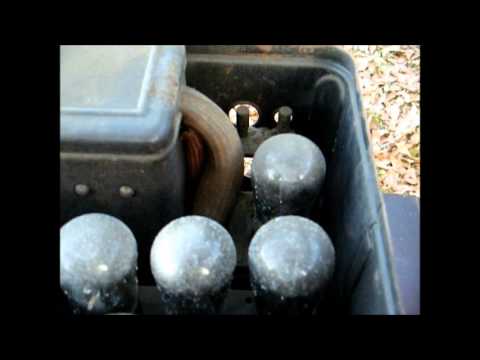 Atwater-Kent model 46 floor model radio from 1929 - YouTube