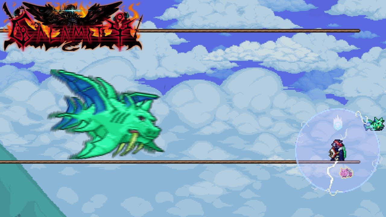 Duke Fishron Is Painful - EP11 - Calamity (Terraria) - YouTube