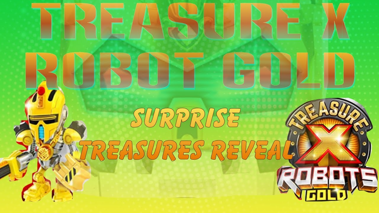 TREASURE X ROBOTS GOLD (GOLDIATOR) *ASMR* - YouTube