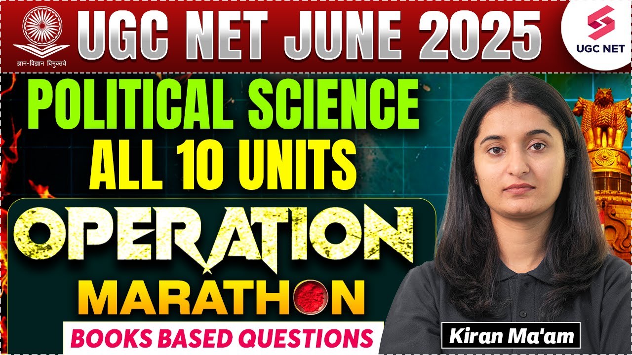 UGC NET Political Science Marathon Class 2025 | UGC NET Political ...