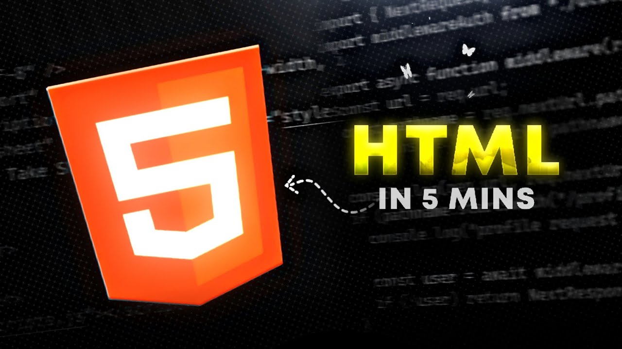 Html in 5 minutes | Html Structure | Html Boilerplat Explanation ...
