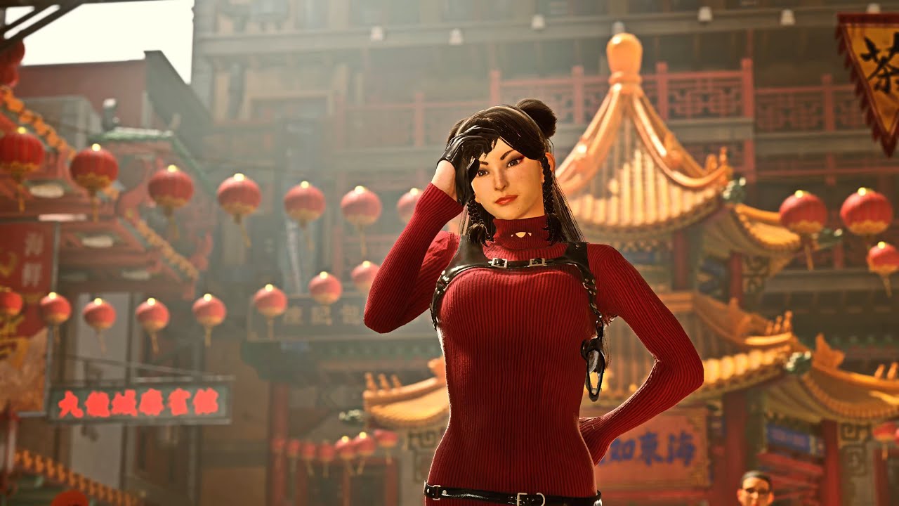 Chun Li Cosplay as Ada Wong RE4R Scenes 4K Street Fighter 6 MOD Japan ...