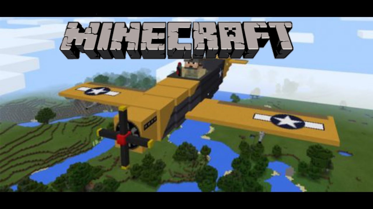 Minecraft Pe - Addon Avião parte 2 - YouTube