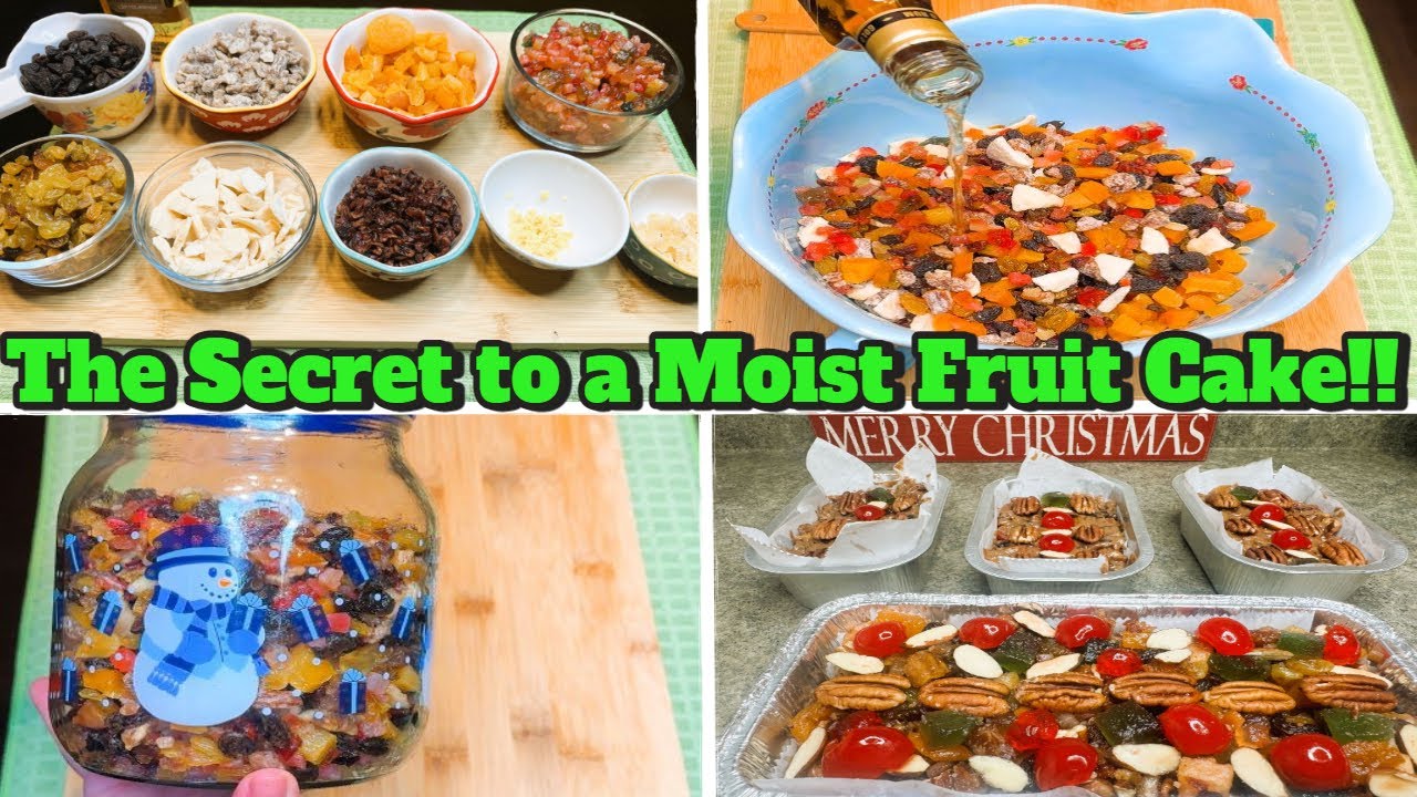 HOW TO PROPERLY SOAK DRIED FRUITS FOR FRUIT CAKE | SOAKING FRUITS FOR A ...