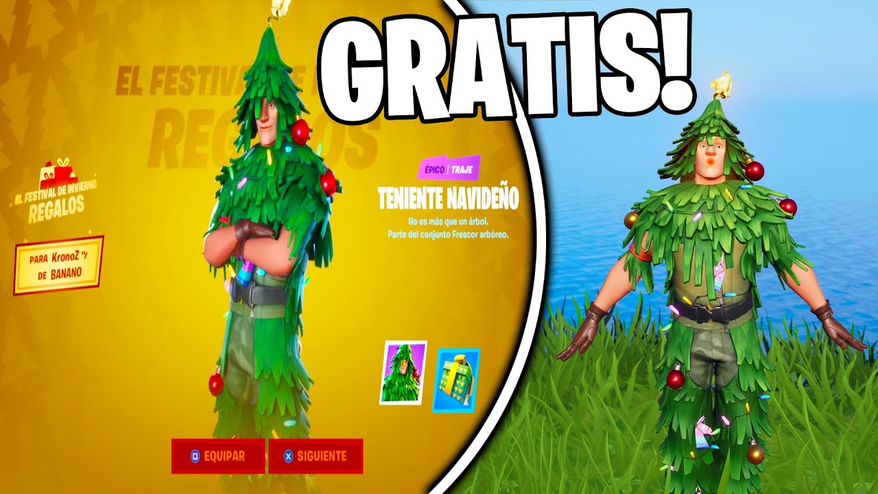 *NUEVO* CONSIGO la SKIN del ÁRBOL de NAVIDAD del FESTIVAL de INVIERNO ...