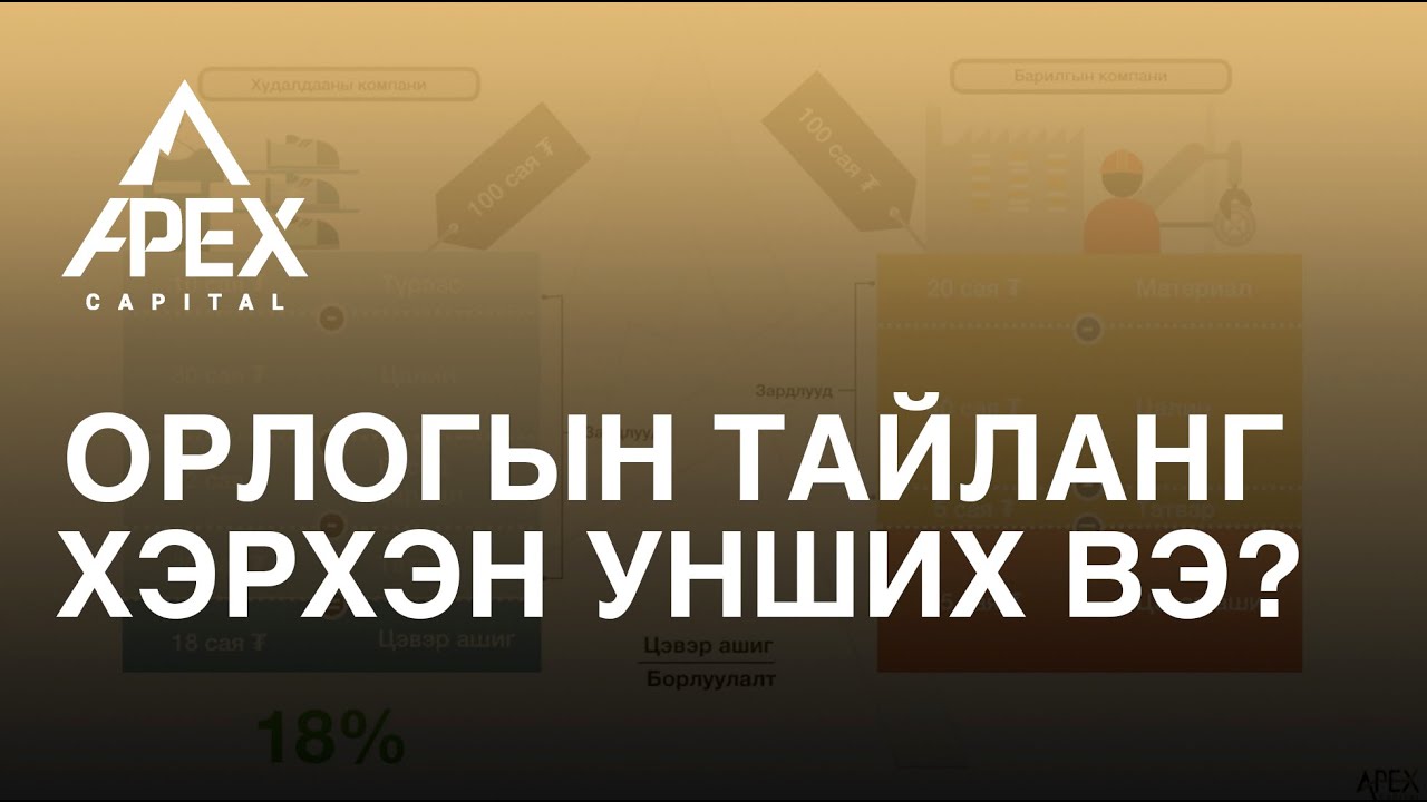 Орлогын тайланг хэрхэн унших вэ? - YouTube