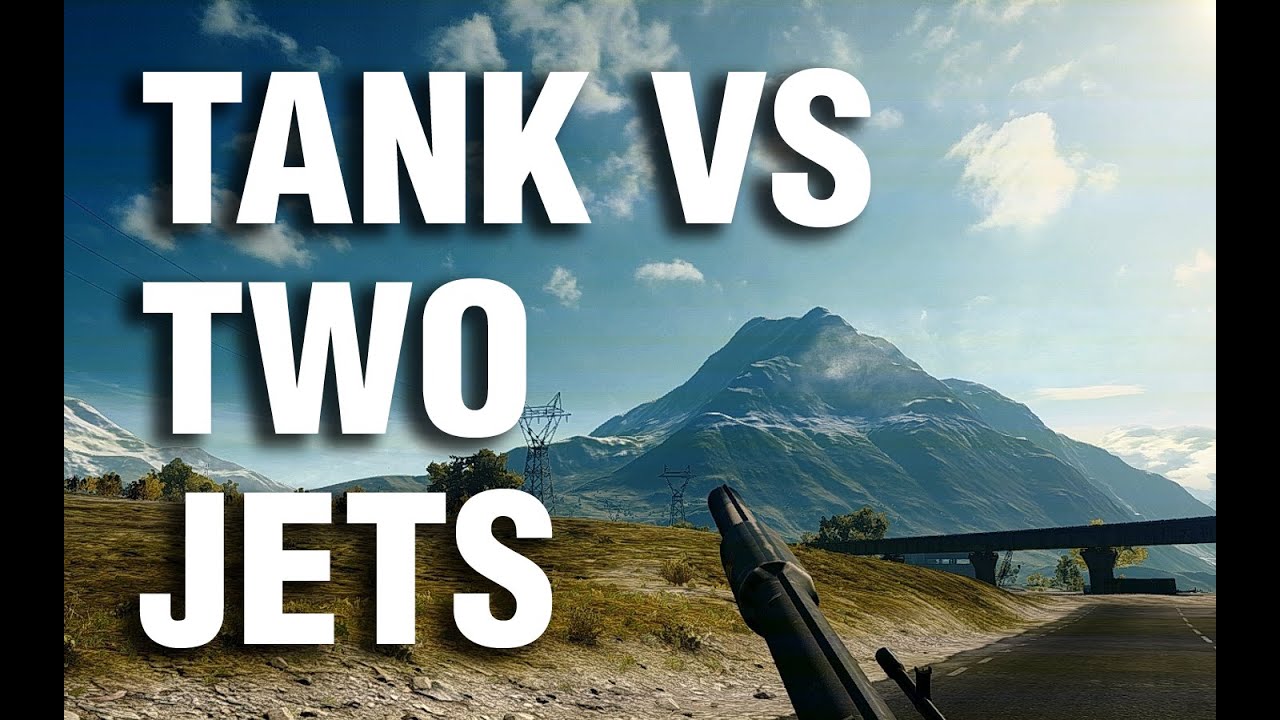 Tank VS 2 Jets - YouTube