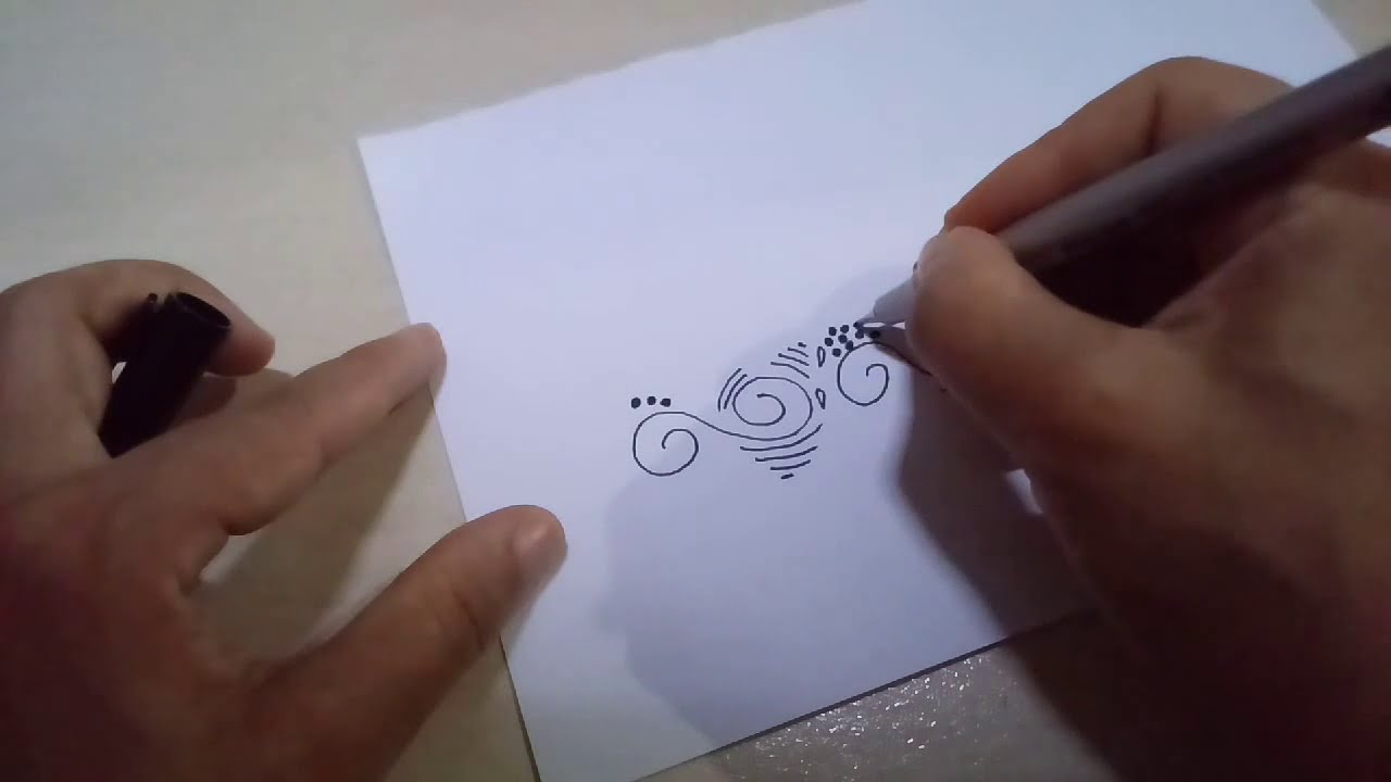 Como Desenhar Arabescos - Desenhando Arabescos - YouTube
