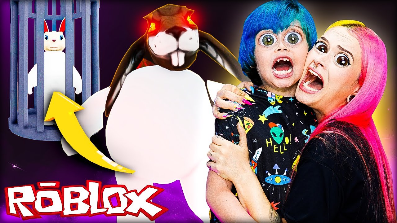 O COELHO DO MAL PRENDEU O COELHINHO DA PÁSCOA ! Easter Story ROBLOX ...