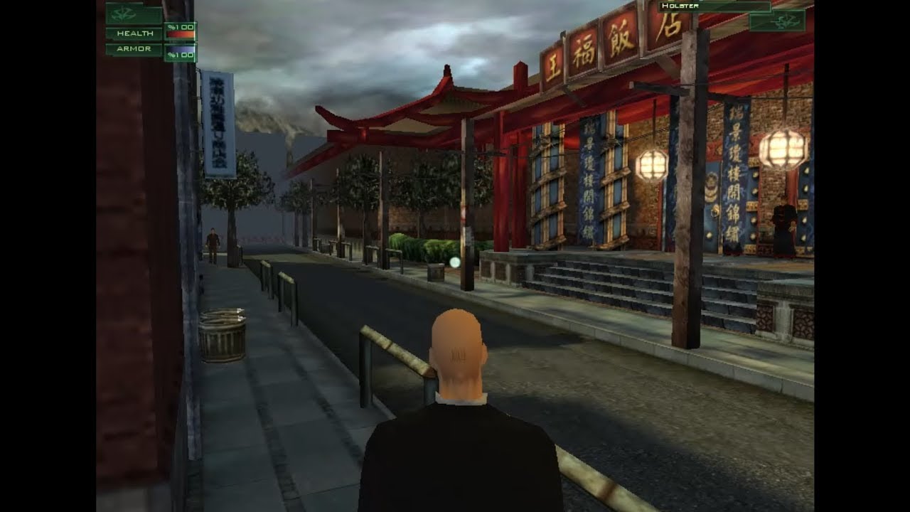 Hitman Codename 47 PC 2000 David Bateson Tobias Rieper Agent 47 ...