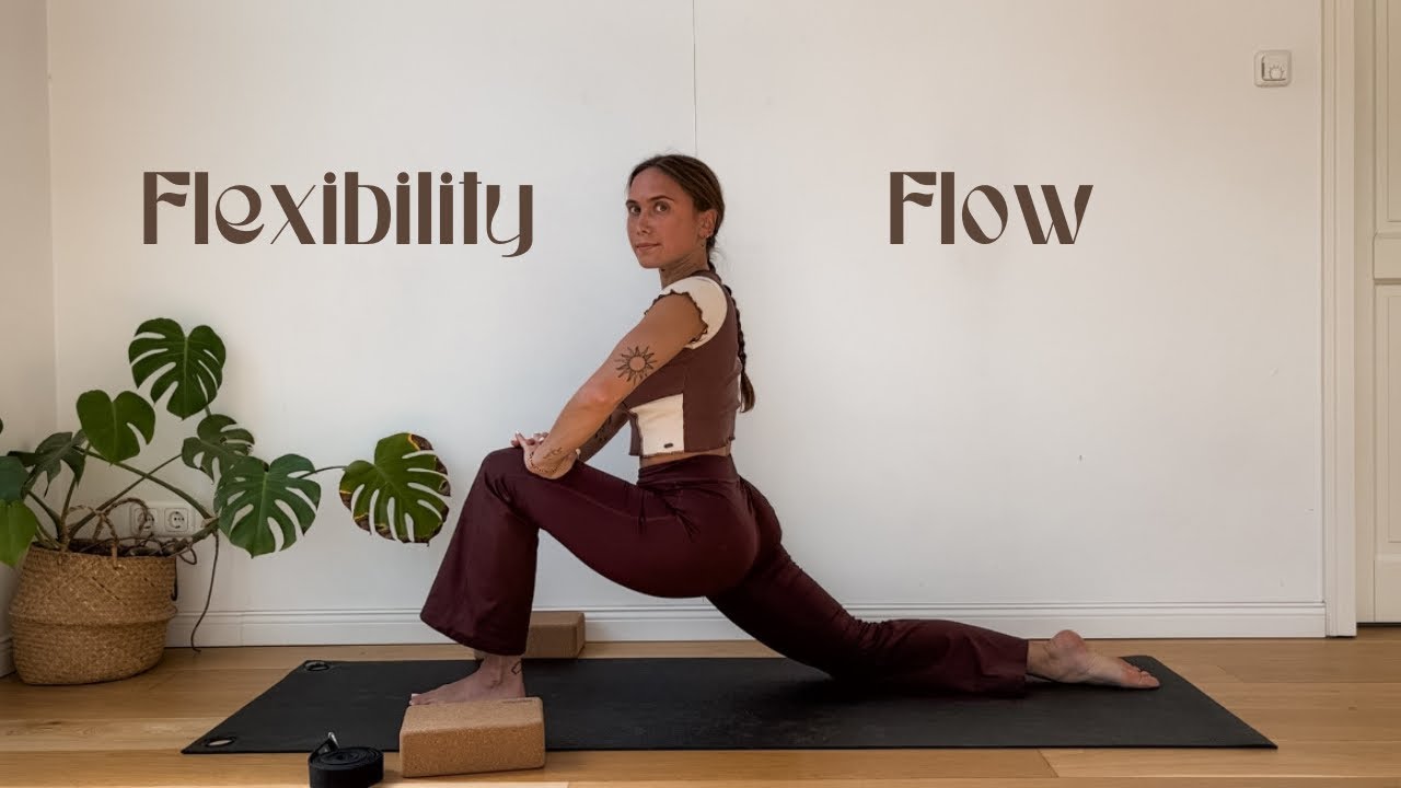 20 Min Yoga for Flexibility | Stretch & Flow | all levels, beginners ...