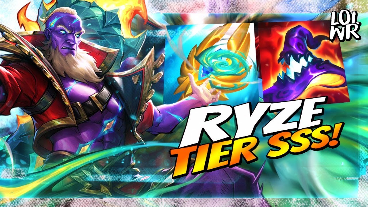 RYZE É O MELHOR MID ATUALMENTE! LOL WILD RIFT - YouTube