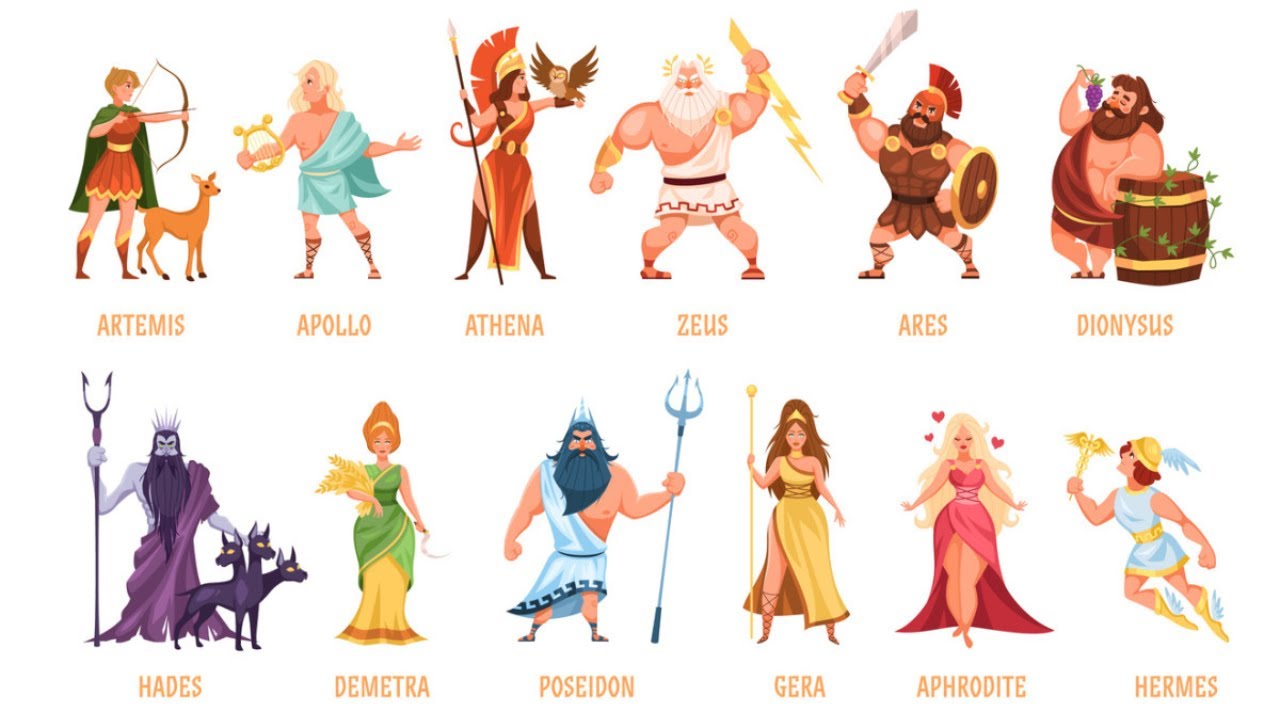 Basics of Greek Mythology: From Athena to Zeus - YouTube