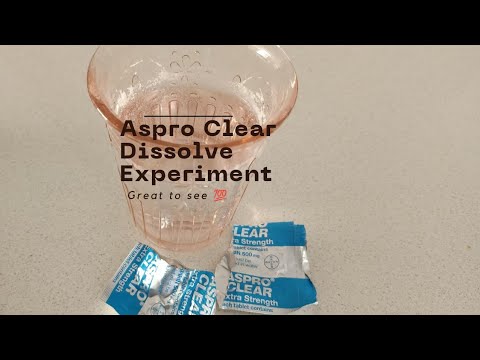 #Aspro #Clear Dissolve #Experiment 💯 - YouTube