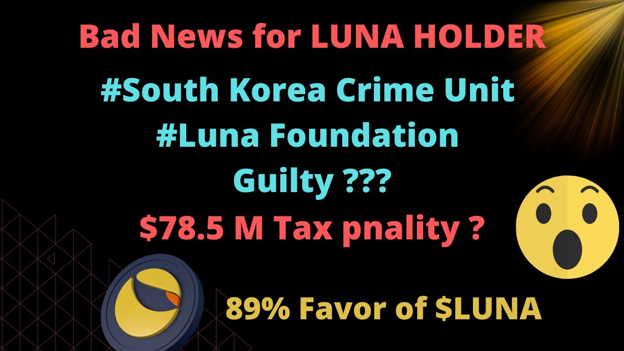 In favor of new luna 89% community | South Korea deploys its special ...